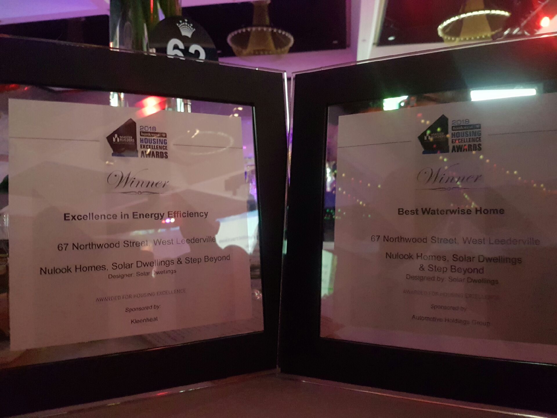 Award Winning Build – MBAWA – Walking the talk